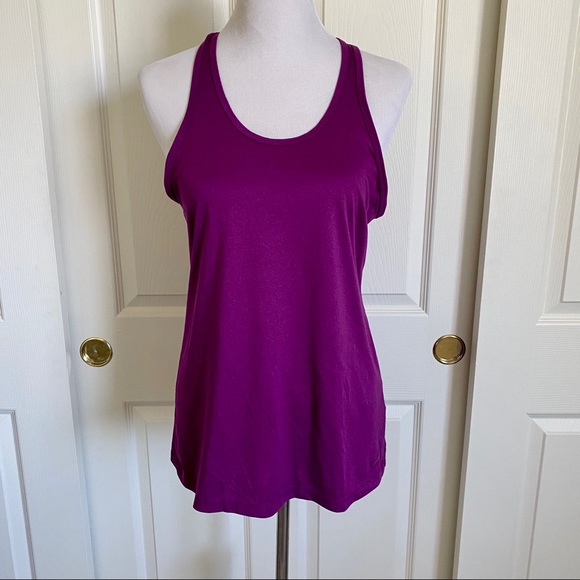 Nike | Tops | Nike Dri Fit Plum Tank Top Large | Poshmark